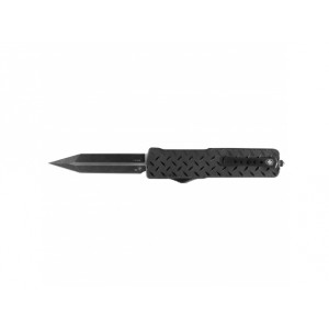 Nóż Templar Knife Large Aluminium Diamond Plate Dagger Black