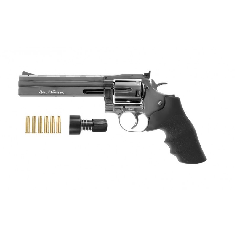 Rewolwer Wiatrówka Dan Wesson 715 6 Diabolo 4 5 Mm Steel Grey