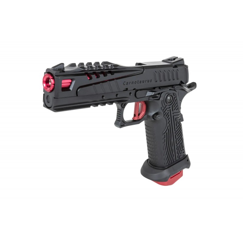 Pistolet ASG ICS Hi-Capa Carnotaurus Dual Power (z magazynkiem na CO2)