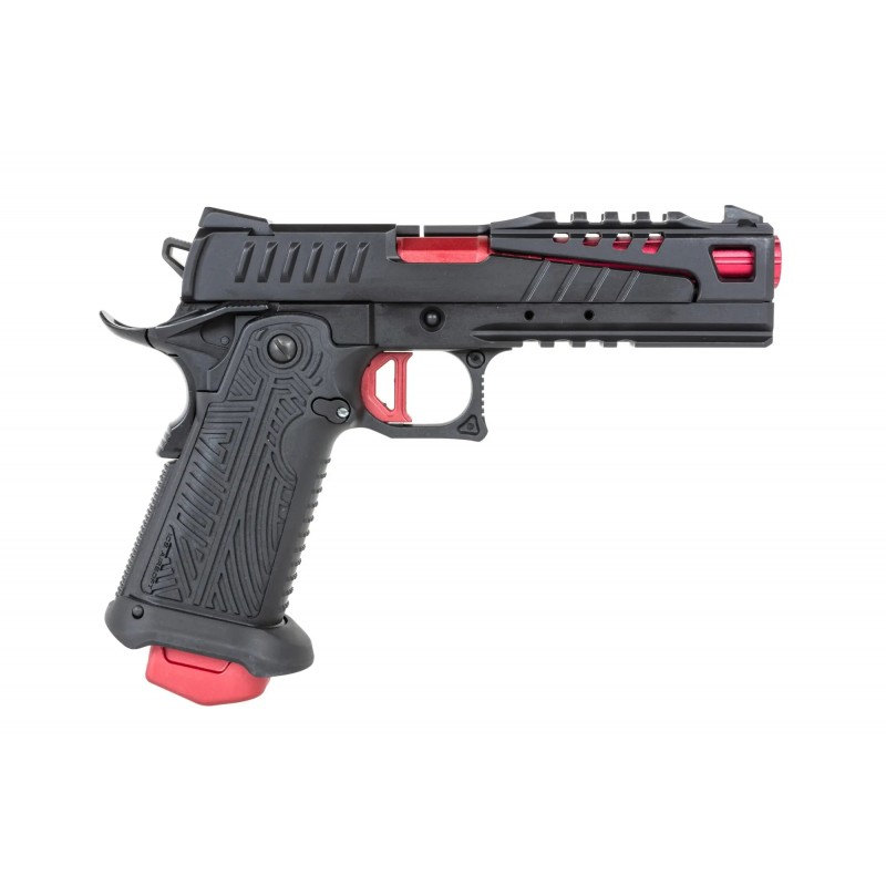Pistolet ASG ICS Hi-Capa Carnotaurus Dual Power (z magazynkiem na CO2)